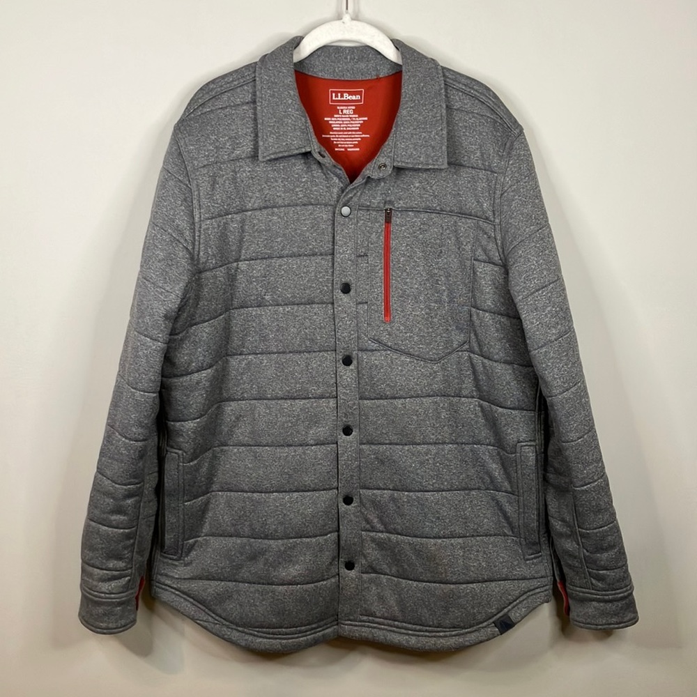 L.L. Bean Quilted Shacket - Gem